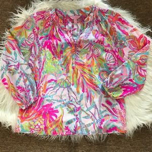Lilly Pulitzer | Tops | Lilly Pulitzer Shirt | Poshmark